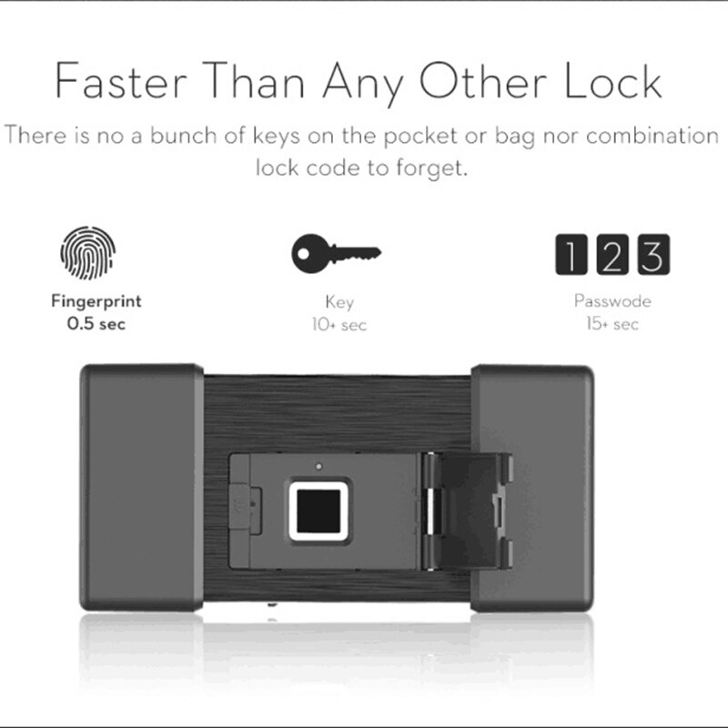 L12 Security U-Shaped Door Locks Smart Lock Smart ... – Vicedeal