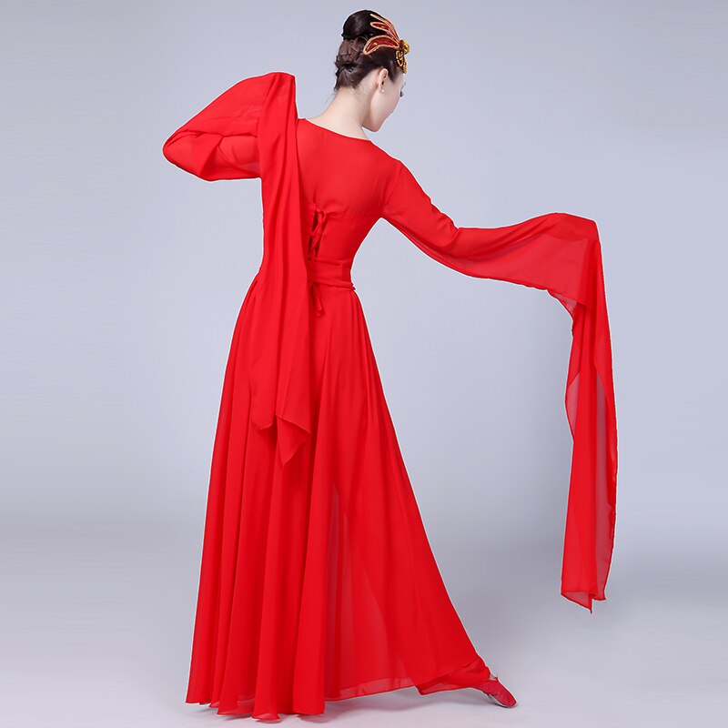 Chinese style Hanfu classical dance costumes women... – Grandado