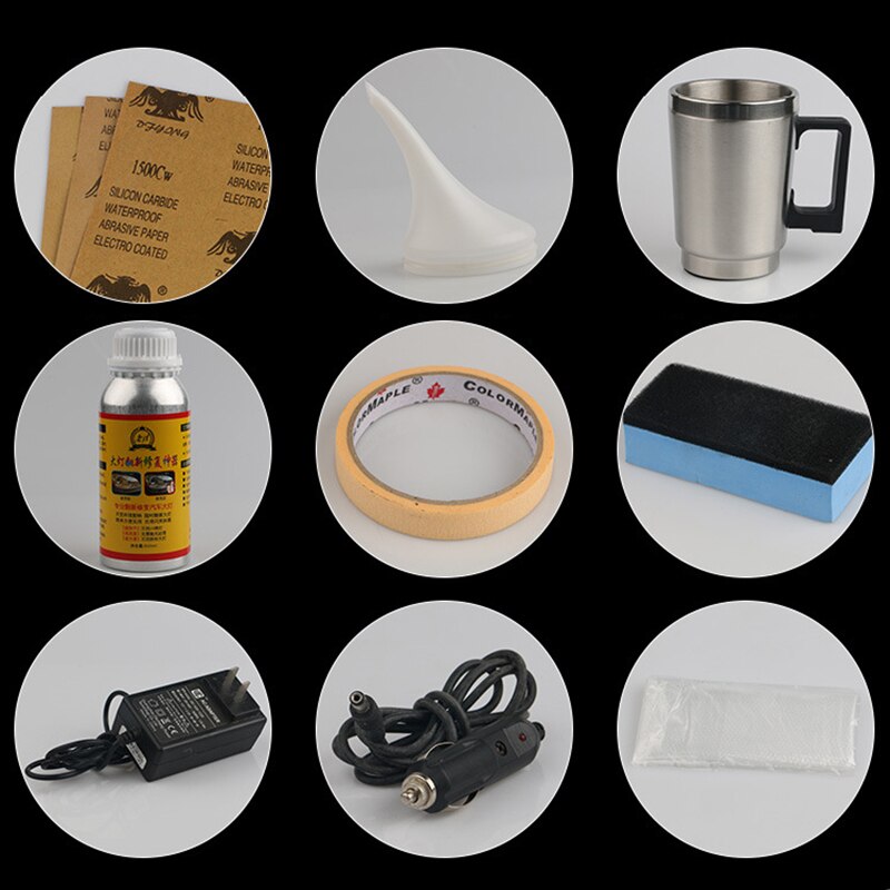 500ml Car Headlight Polish restoration Kit headlig... – Grandado