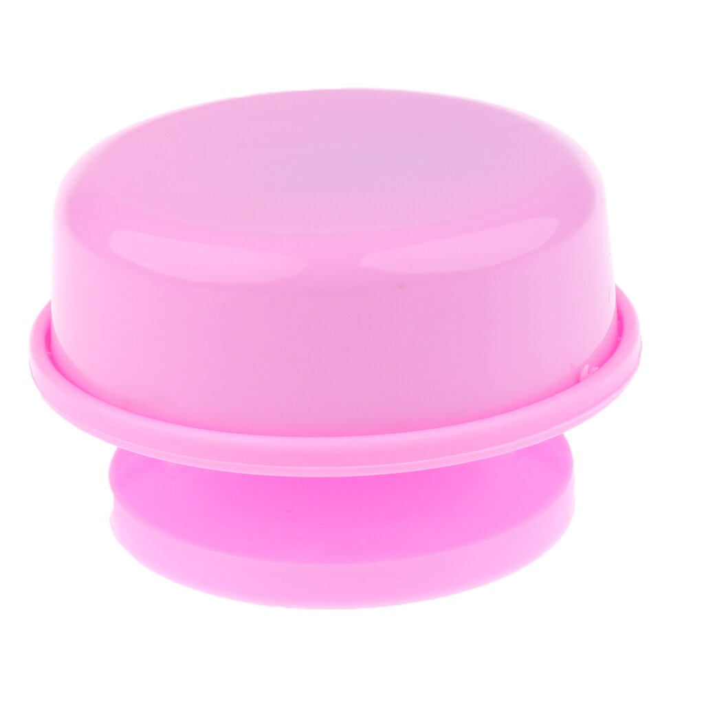Pink Plastic DIY Round Rotating Music Box Base Wed... – Grandado