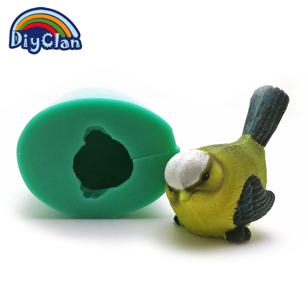 4 Style DIY Silicone Bird Molds For Cake Decoratio... – Grandado