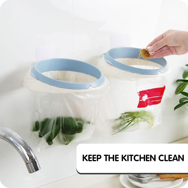Self Adhesive Trash Bag Holder Household Non-punch... – Vicedeal