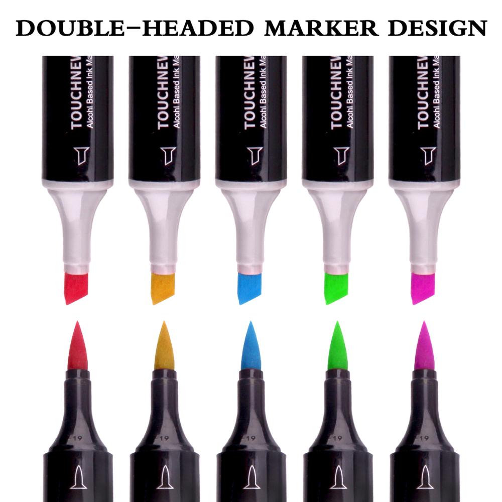 Touchnew Brush Pens 40/60/80 Colors Dual Tipped Tw... – Grandado