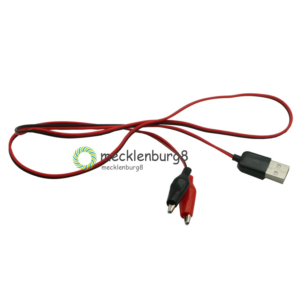 Crocodile Tests Clamps Clip to USB Connector Power... – Grandado