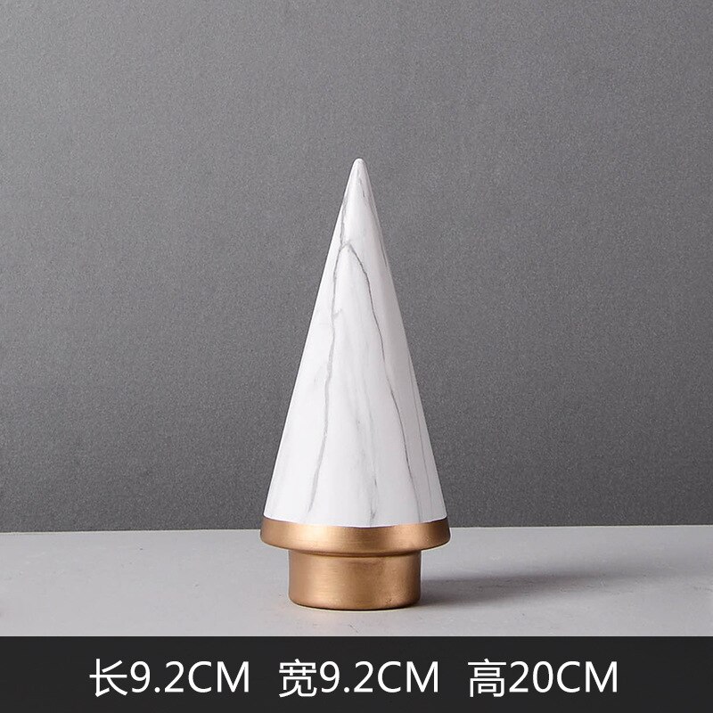 Nordic Geometric Modern Ornaments Christmas Tree C... – Grandado