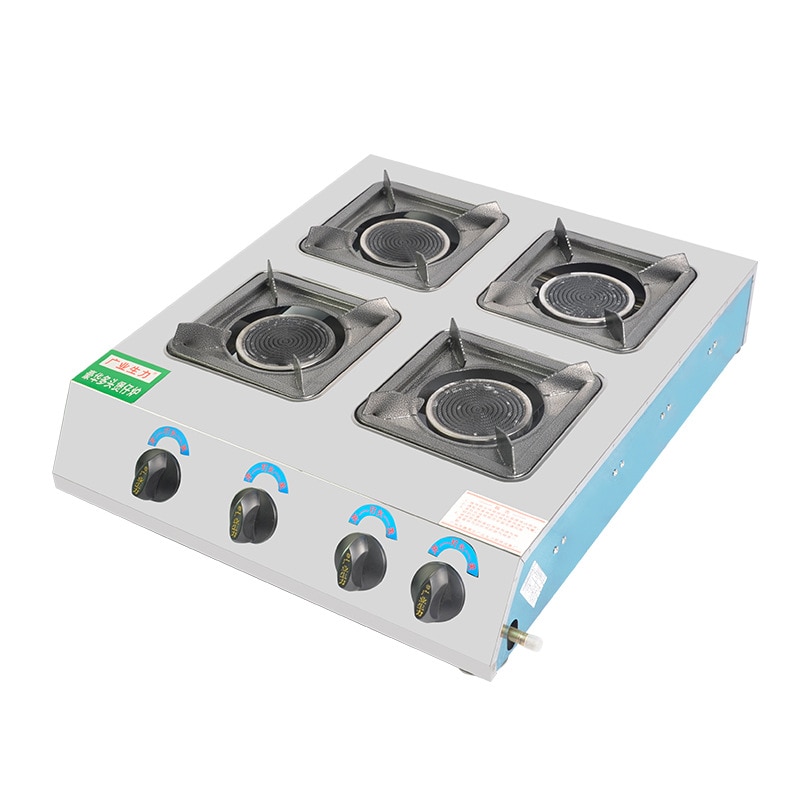 Square four-headed commercial infrared cooker low-... – Vicedeal