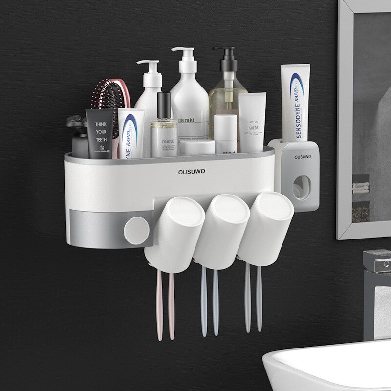 Multicard Slot Toothbrush Holder Rack Toothbrush O... – Grandado