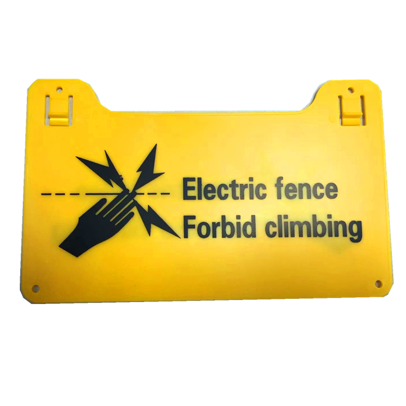 Easy Installing Electric Fence Warning Sign Board ... – Grandado