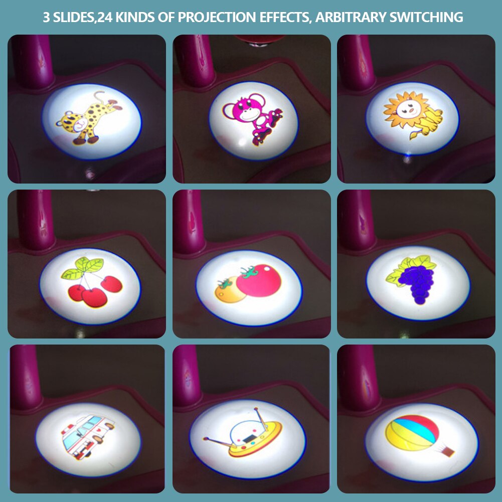 Kids Projector Drawing Table Painting Board Desk M... – Grandado