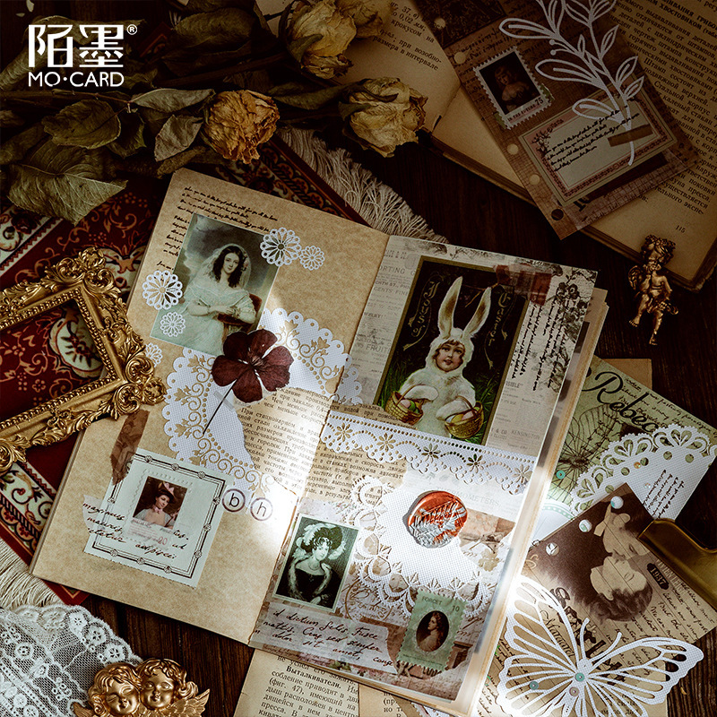 10 pcs White Lace Paper Loose Leaf Bullet Journali... – Grandado