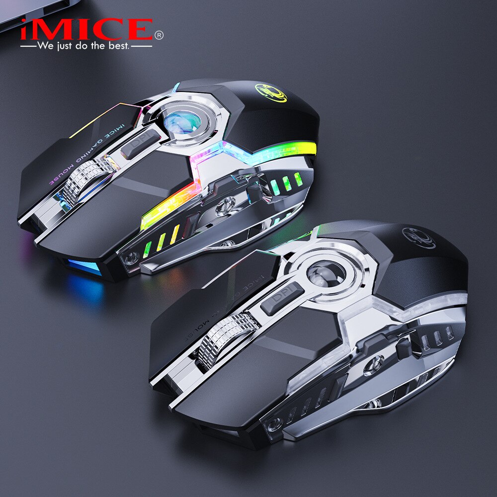 IMICE G7 Charging Luminous 7-key 2.4G Silent Charg... – Grandado