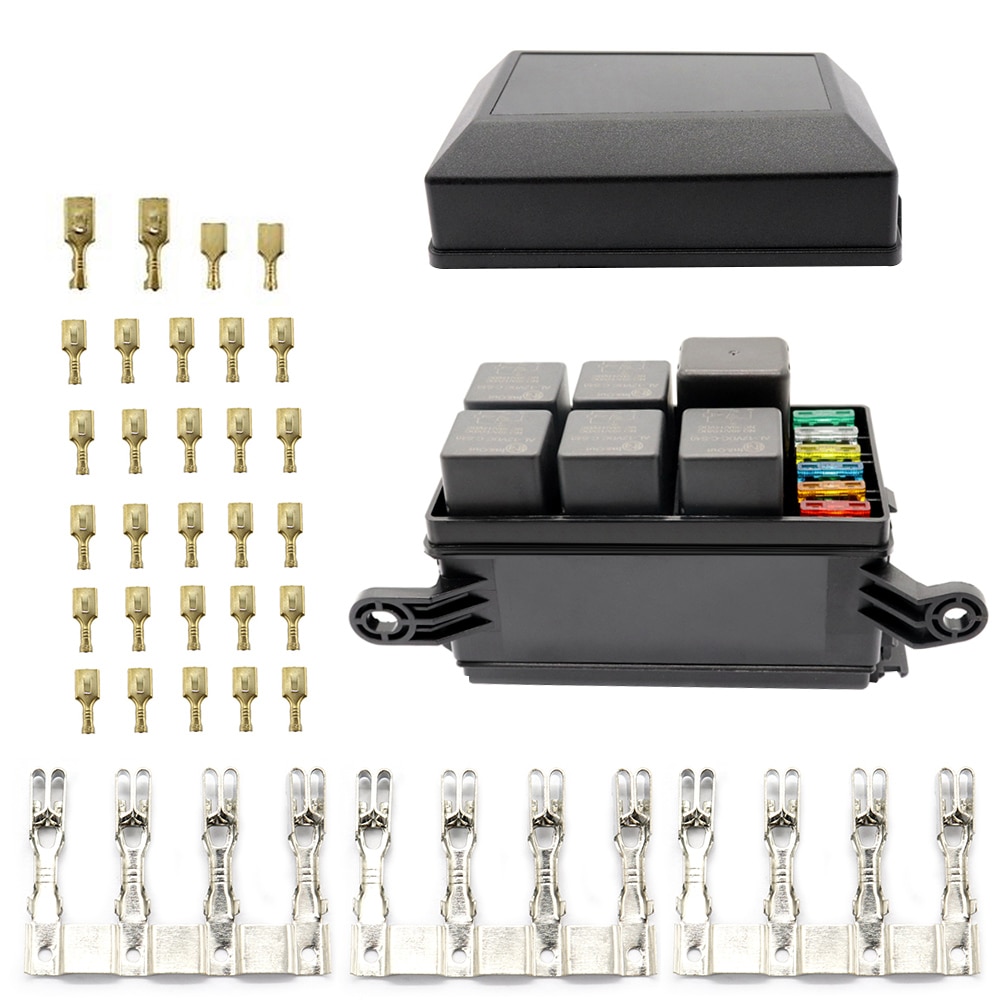 Automobile Circuit Standard 12V 40A Fuse Box Block... – Vicedeal