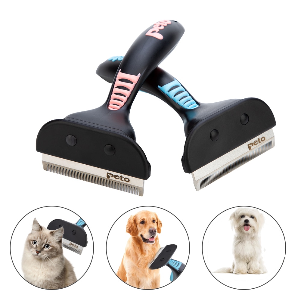 Pet Comb Hair Remover Shedding Brush Grooming Slic... – Vicedeal