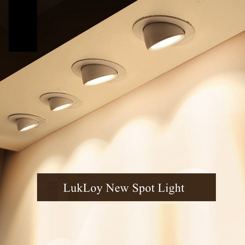 LED Dimmable Downlight COB 5W 12W 20W 30W Recessed... – Vicedeal