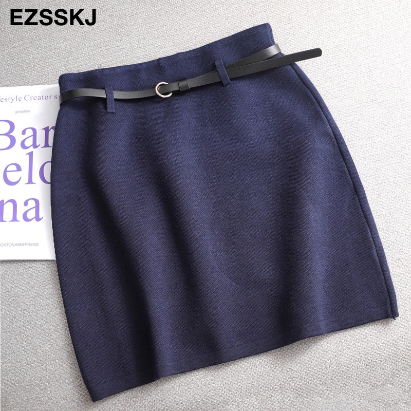 spring Autumn retro A-line PENCIL mini skirt femal... – Grandado