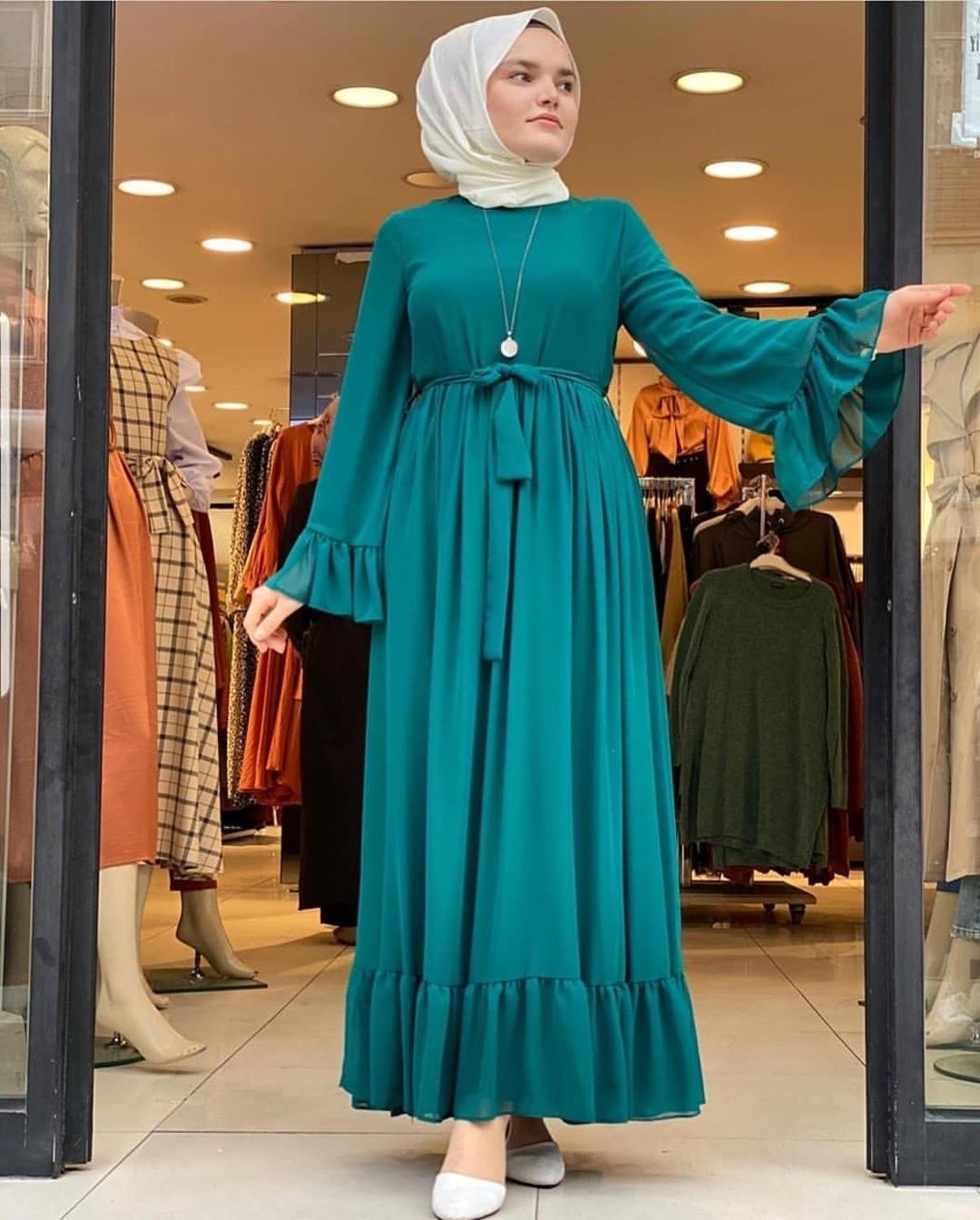 Oversized full Muslimah Robes Musulmane Turkish Du... – Grandado