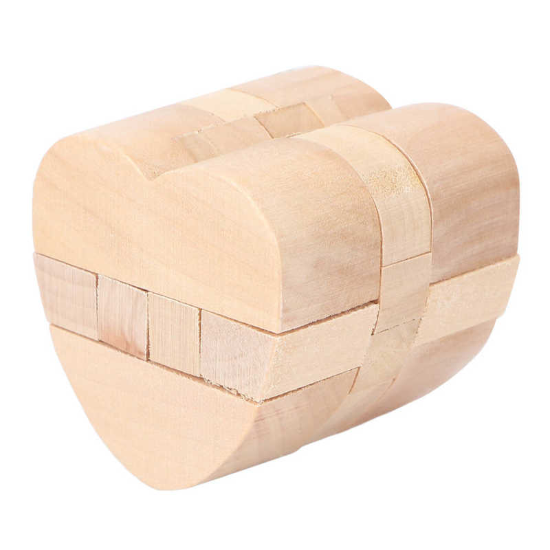 Puzzle Lock Toy Composite Wood Unlock Interlock Pu... – Vicedeal