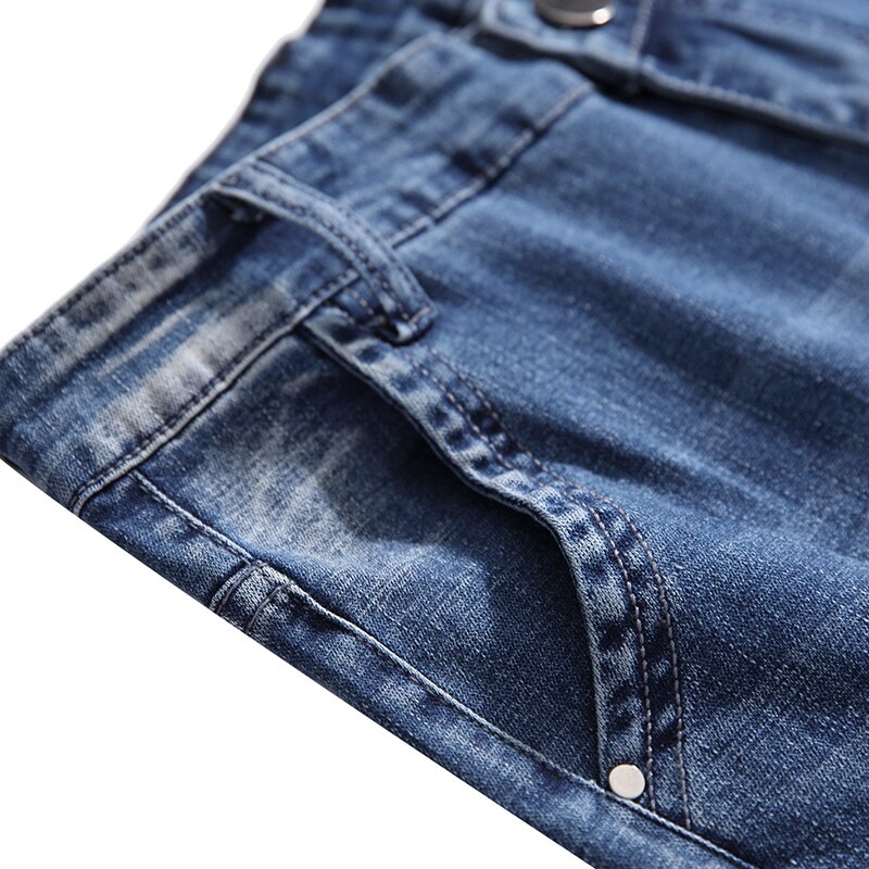 Sokotoo Mens Holes Patchwork Biker Jeans For Moto Grandado 4981