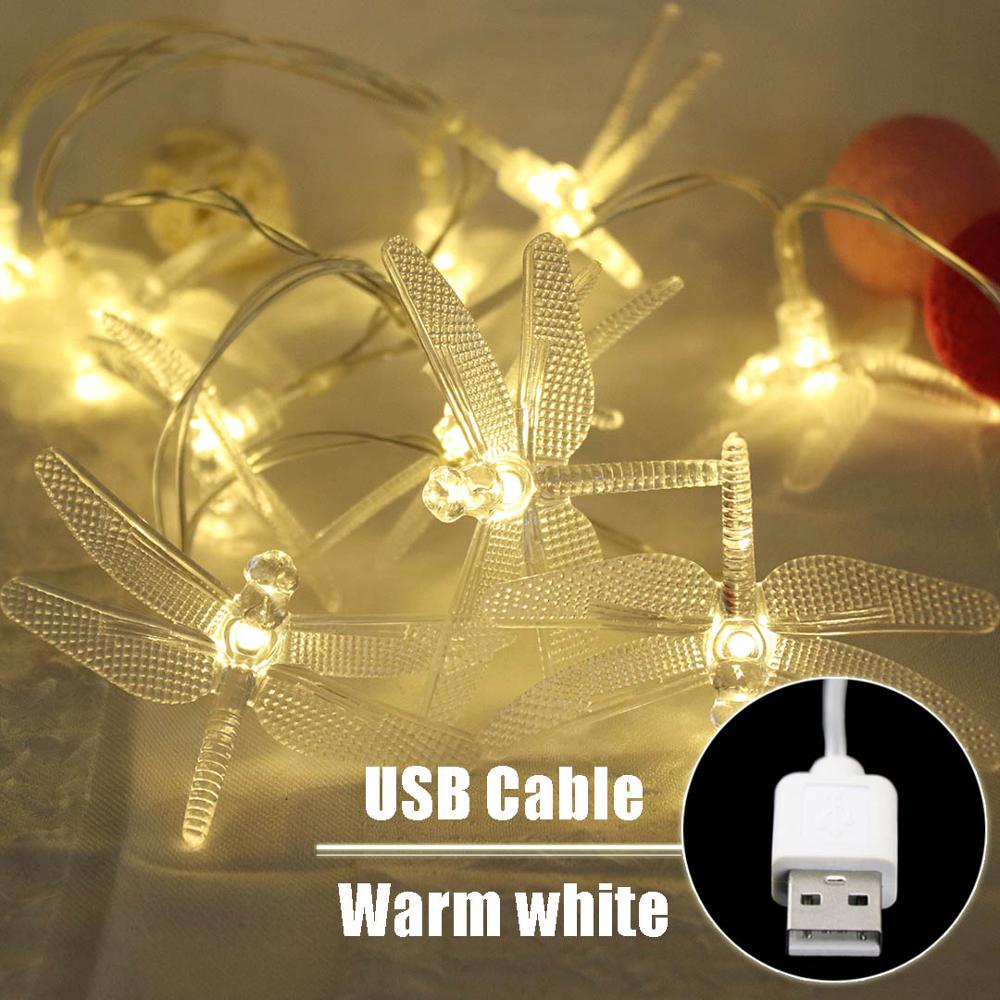 Christmas Light Dragonfly LED String Fairy Lights ... – Grandado