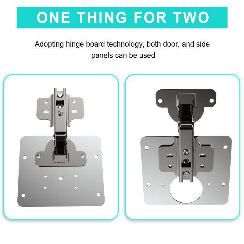 1/3pcs Hinge Repair Plate For Cabinet Furniture Dr... – Grandado