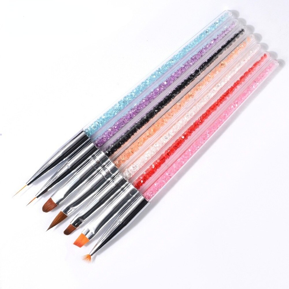 Nail Art Crystal with Drill Pull Line Pen Smudged ... – Grandado