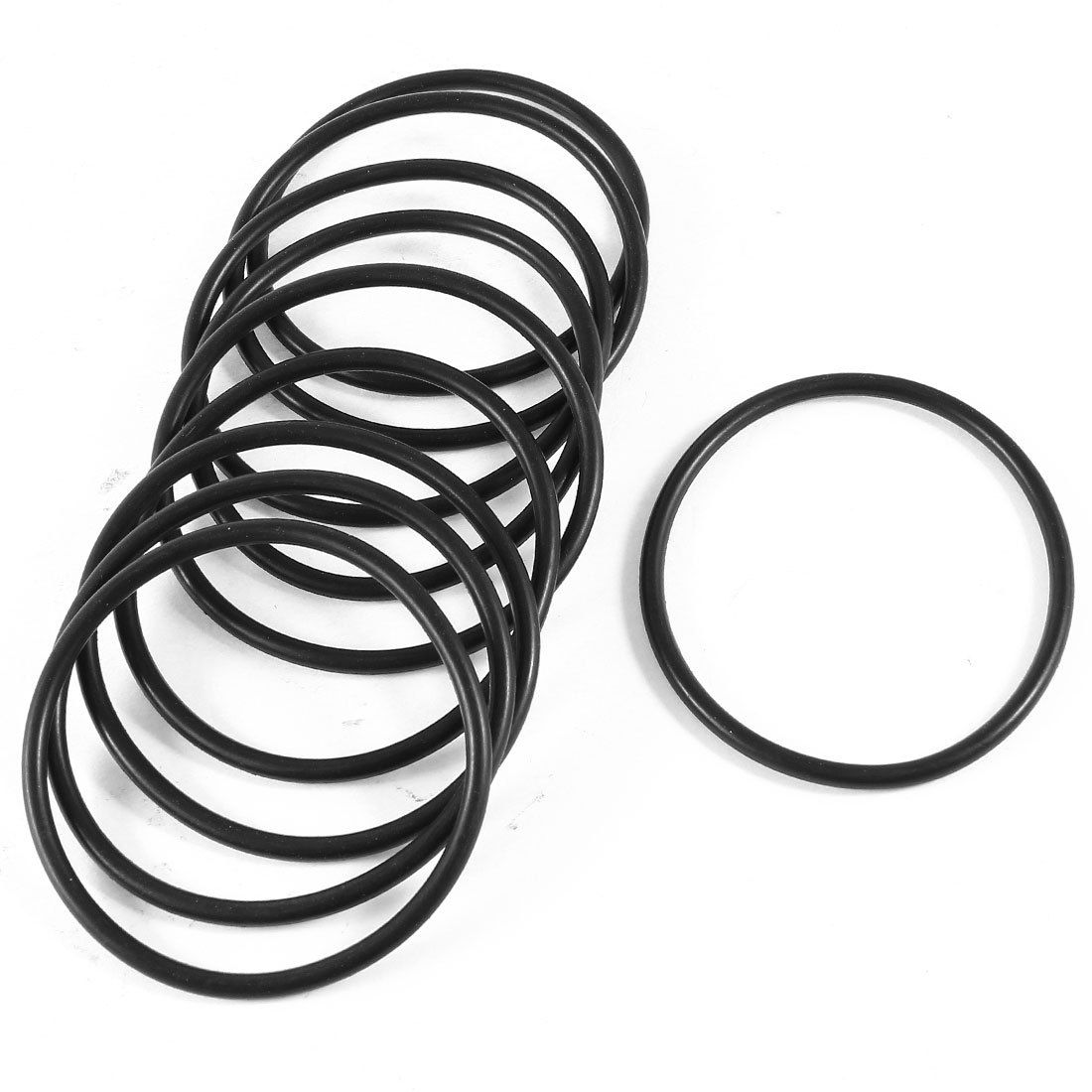 10 Pieces 65mm Outside Diameter Black Rubber O Rin... – Grandado
