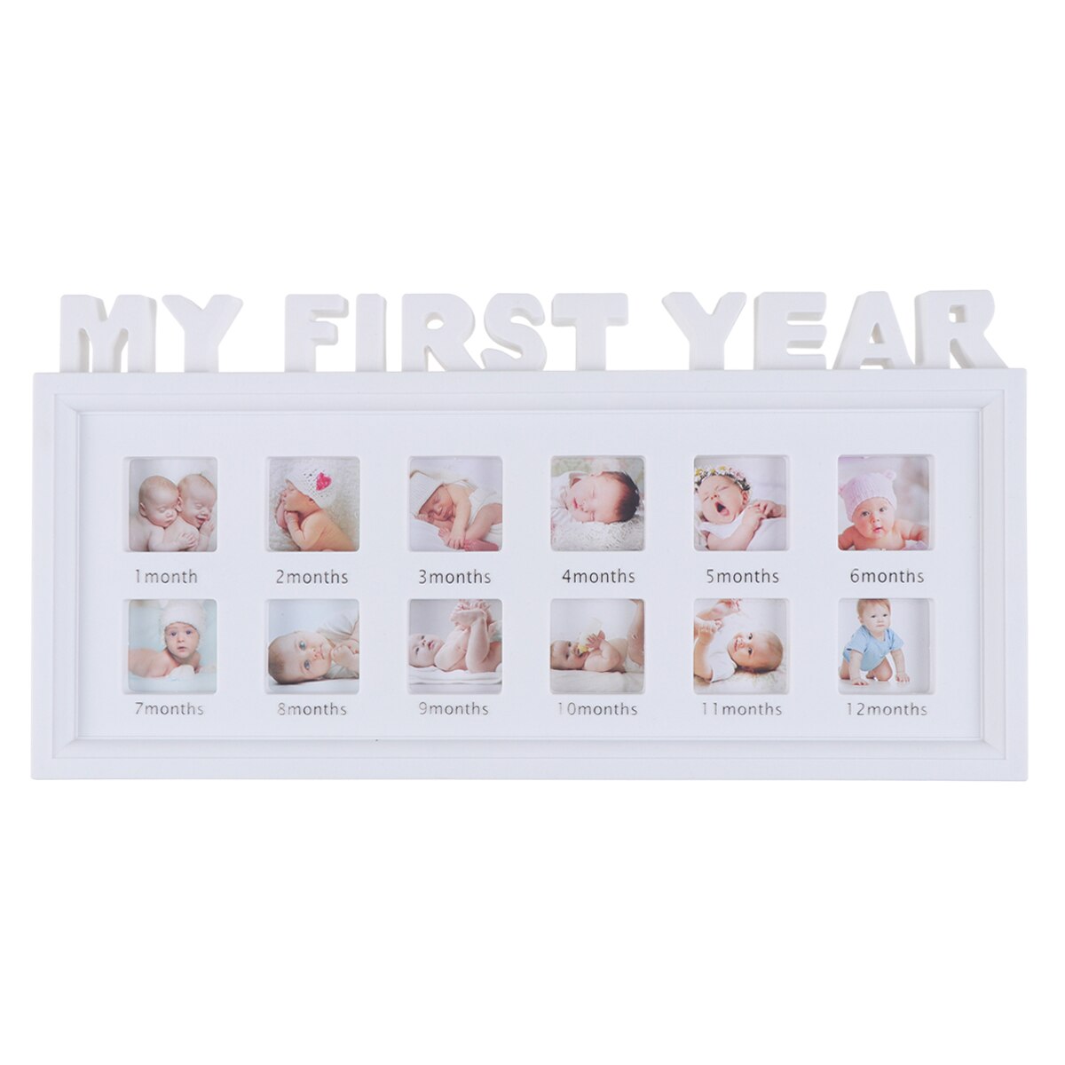 Unique Style My First Year Photo Moments Baby Keep... – Grandado