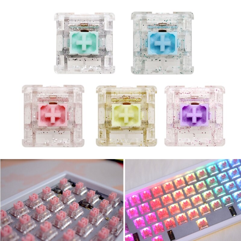 POM Stem KeyFirst Bling Linear Switches 5 Pin RGB ... – Grandado