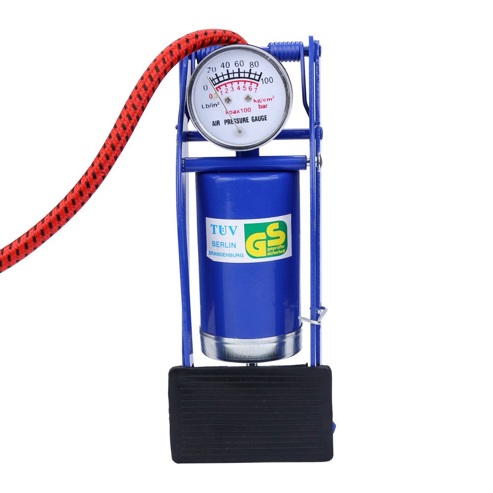 Foot Pump Air Pump Inflator Tire Bicycle Balls Por... – Vicedeal