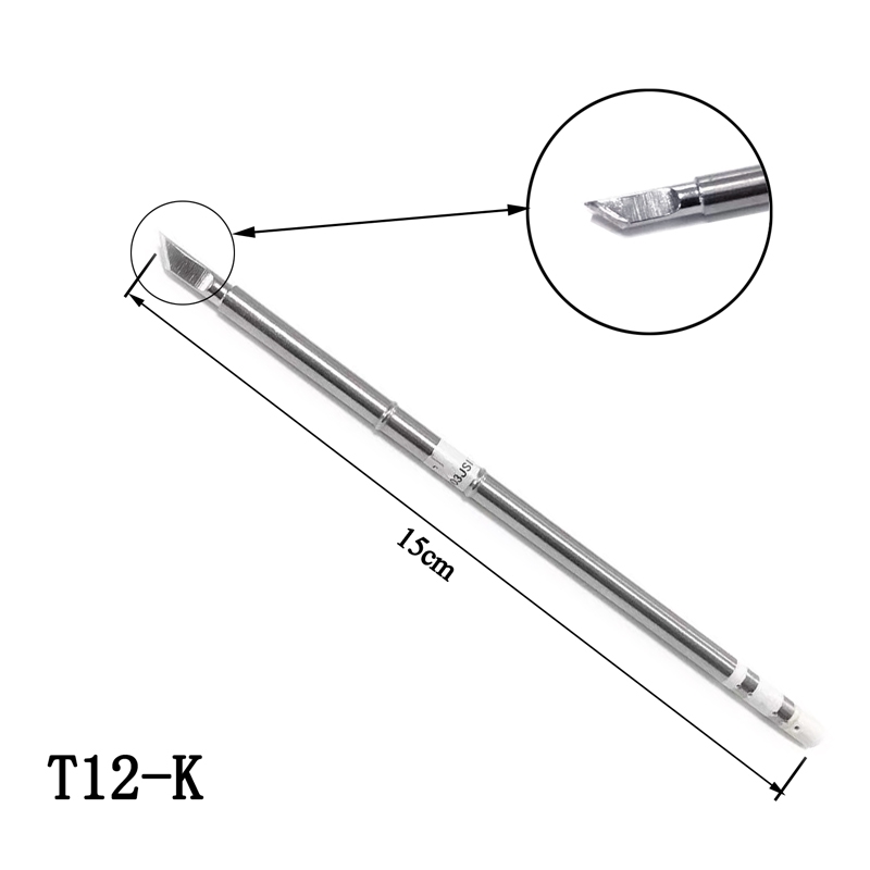3pcs T12 Serie Iron Tip T12 K Ku Kf Voor Hakko Sol Grandado
