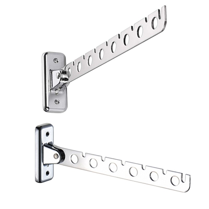 Folding Wall Mounted Clothes Hanger, Clothes Hook ... – Vicedeal