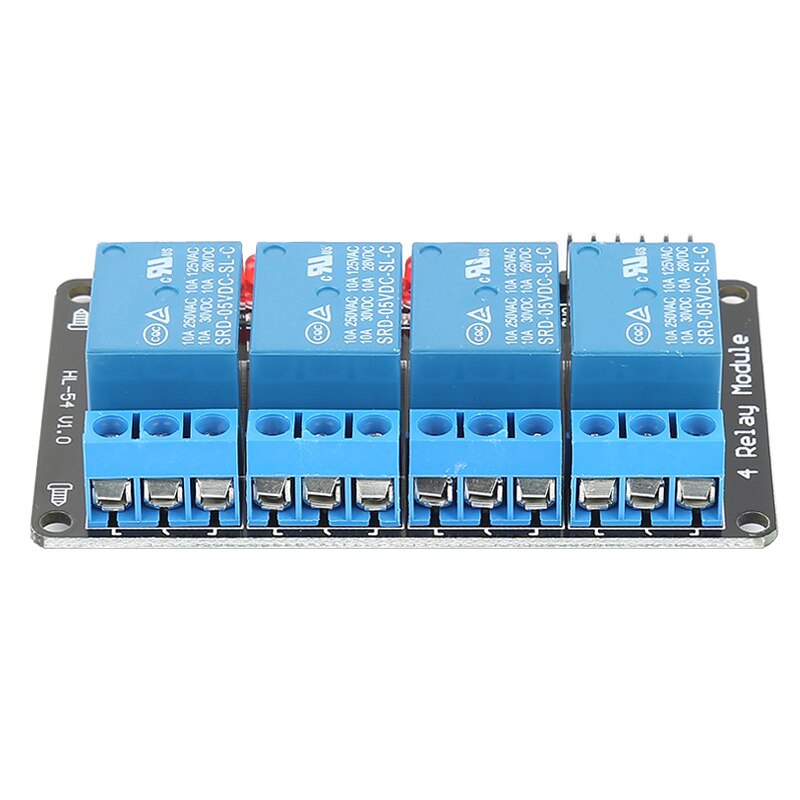 Módulo de relé de 4 canales DC 5V con optoacoplado... – Grandado