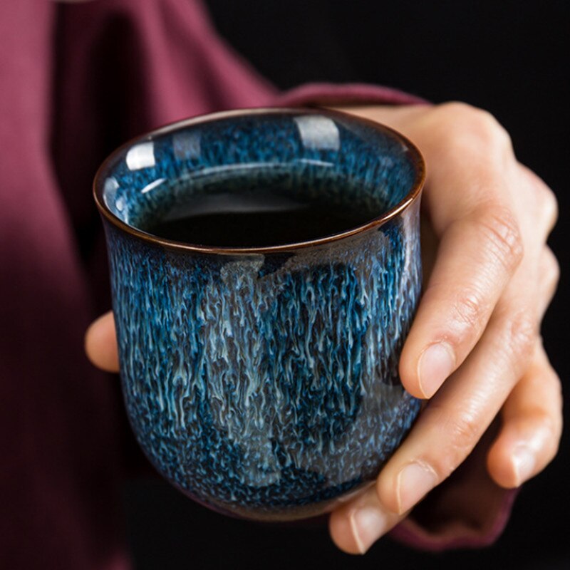Blue Kiln change tea cup 120ml ceramic drawing cup... – Grandado