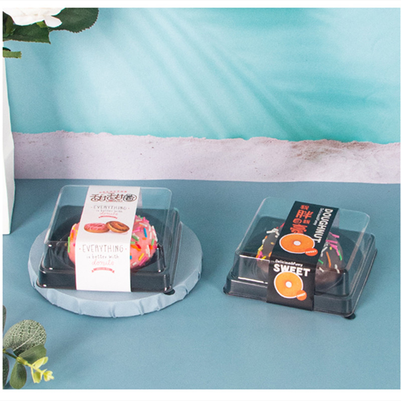 LBSISI Life 50pcs Doughnut Plastic Box Handmade Do... – Grandado