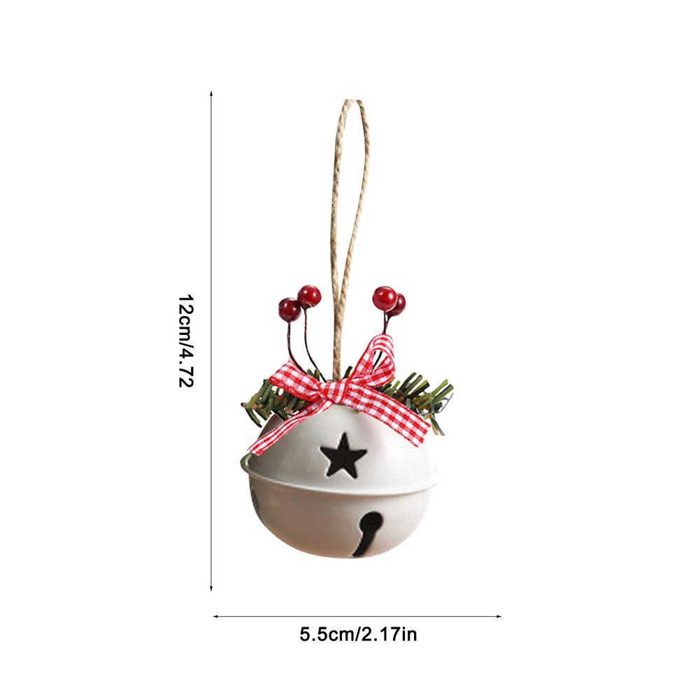 Christmas Bell Decoration For Home Red Green White... – Grandado