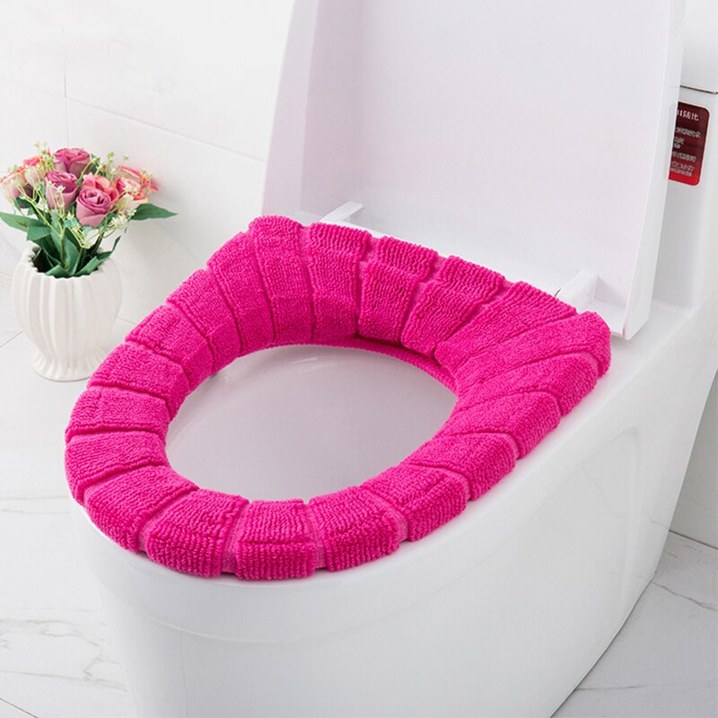 Soft Bathroom Toilet Seat Closestool Washable Warm... – Grandado