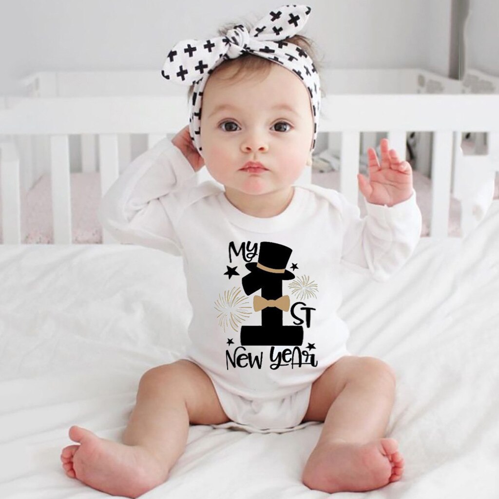 Mijn Eerste Jaar Baby Pasgeboren Kleding Baby Baby... – Grandado