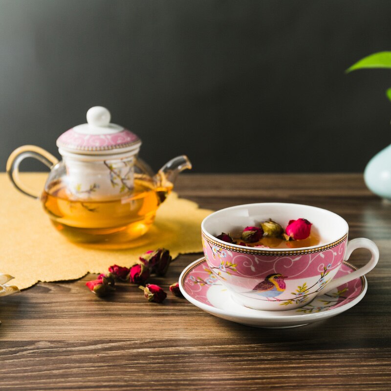 Ceramic Tea for One Set Fine Bone China Teaware Te... – Grandado