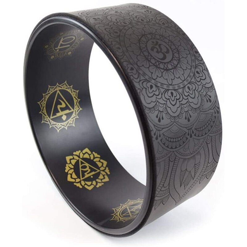 Yoga Wheel Natural Yoga Auxiliary Wheel Massage Ma... – Grandado
