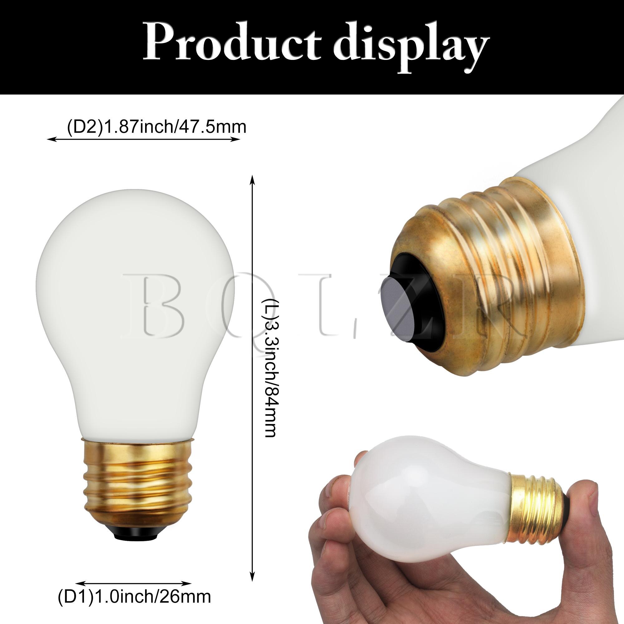 BQLZR 2PCS 40W Refrigerator Light Bulb E26 8009 12... – Vicedeal