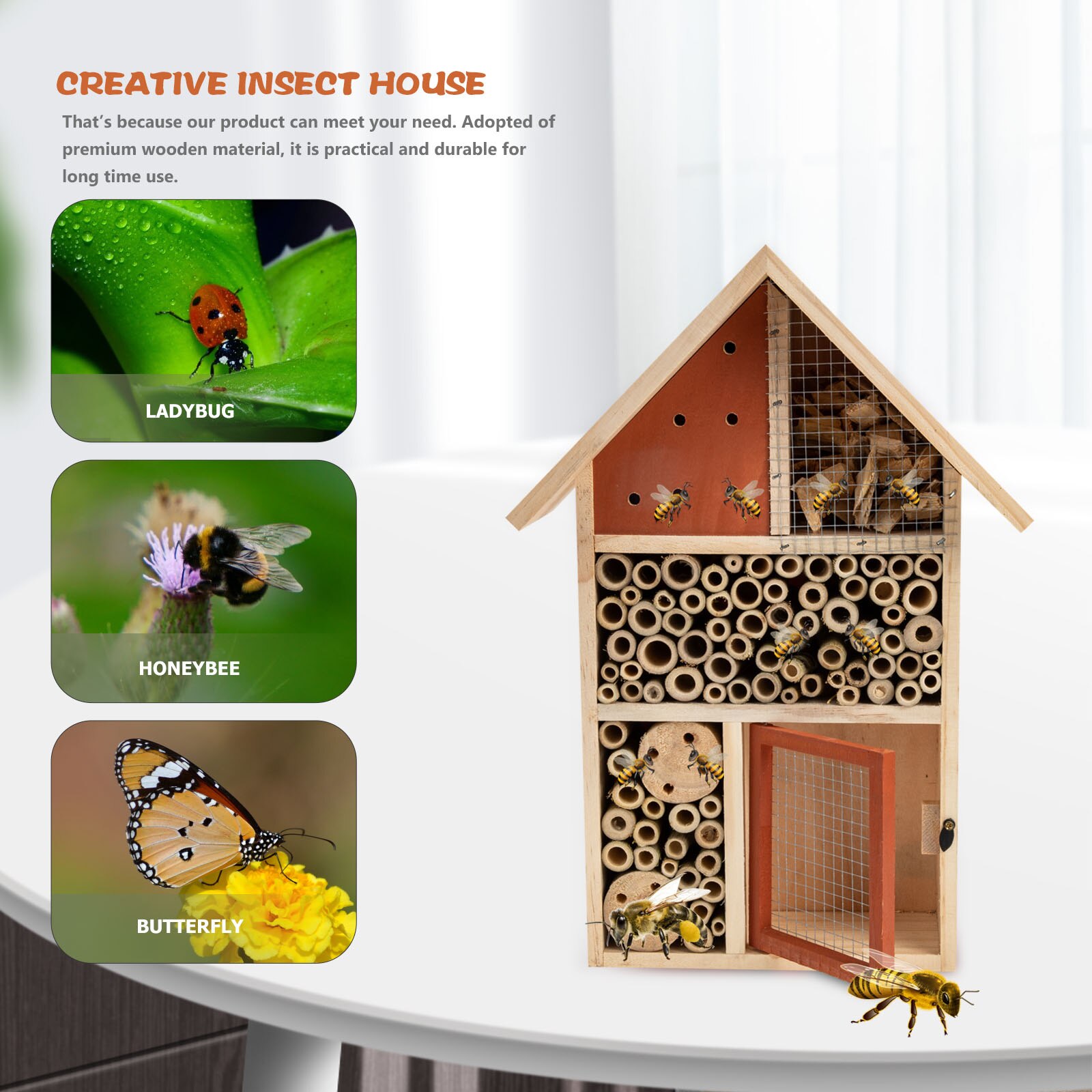 Creatieve Tuin Insect Huis Insect Habitat Tuin Yar... – Grandado