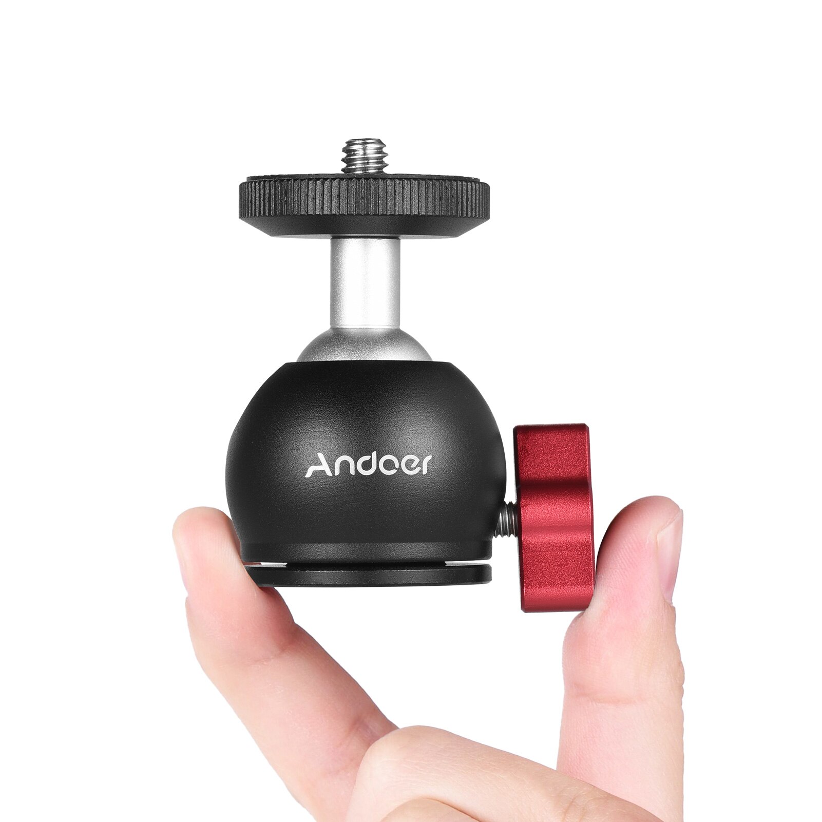 Andoer Mini Bal Hoofd Statief 360 ° Swivel Horizon... – Grandado