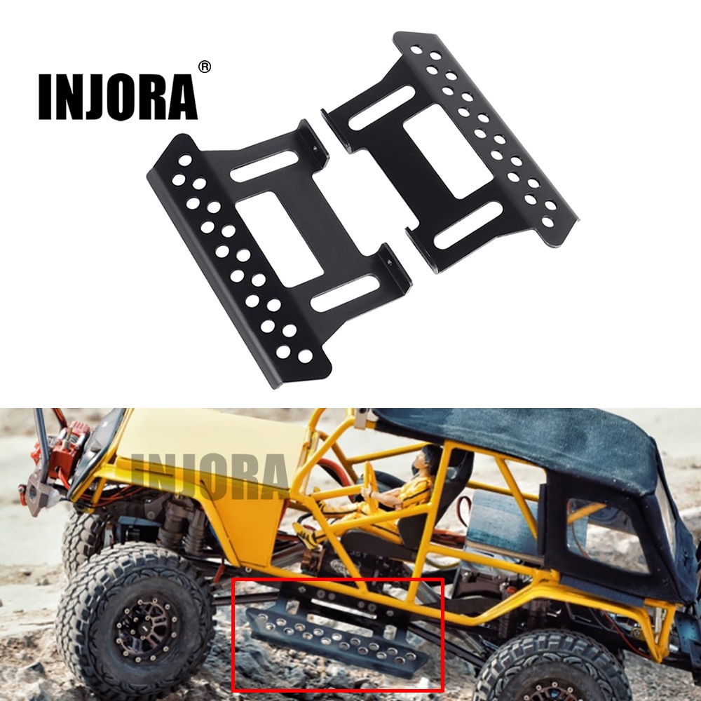 INJORA 2Pcs Metal Pedal Rock Sliders for 1/10 Axia... – Vicedeal