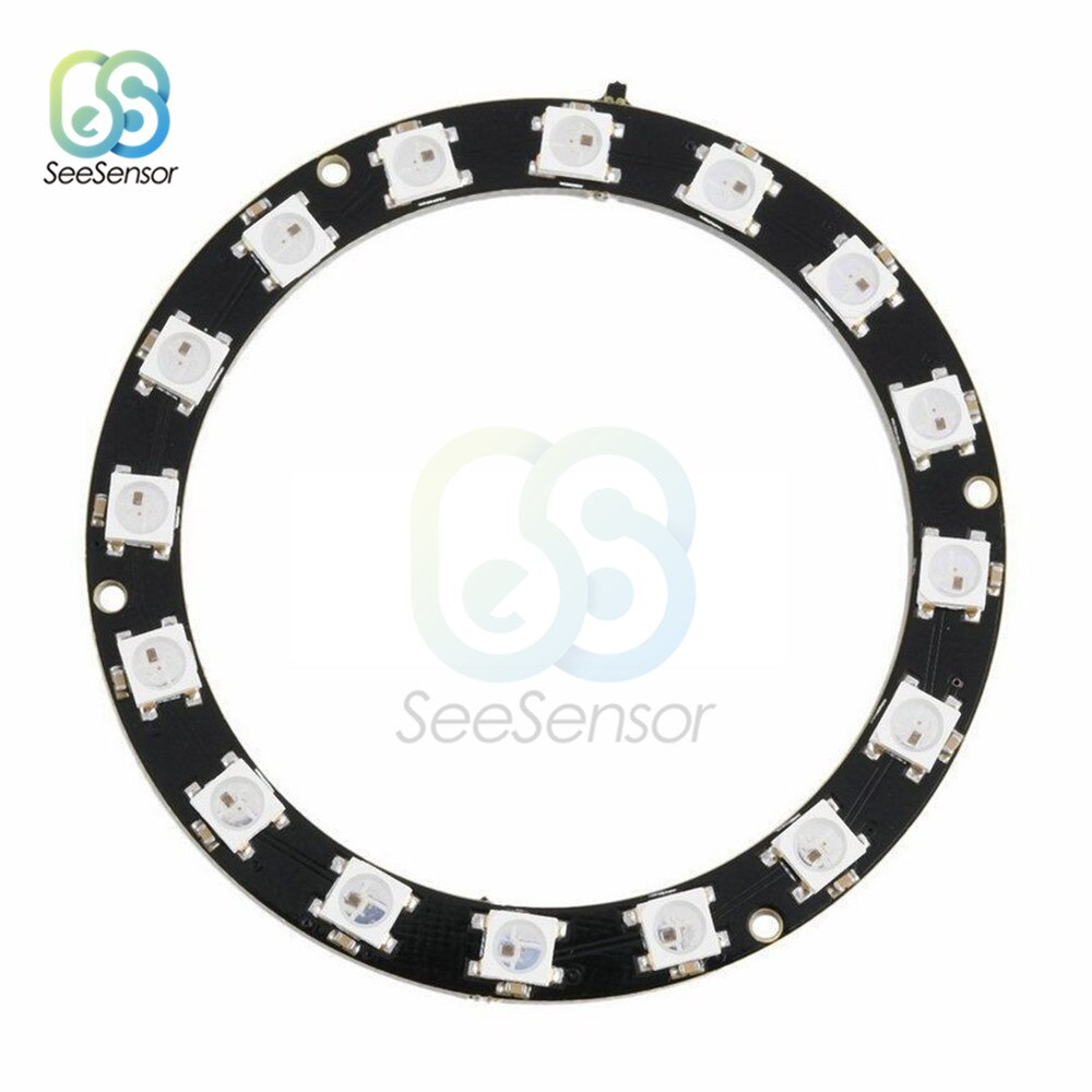 WS2812B Rgb Led Ring Lamp 3 4 7 8 12 16 24 Bits Mo... – Vicedeal