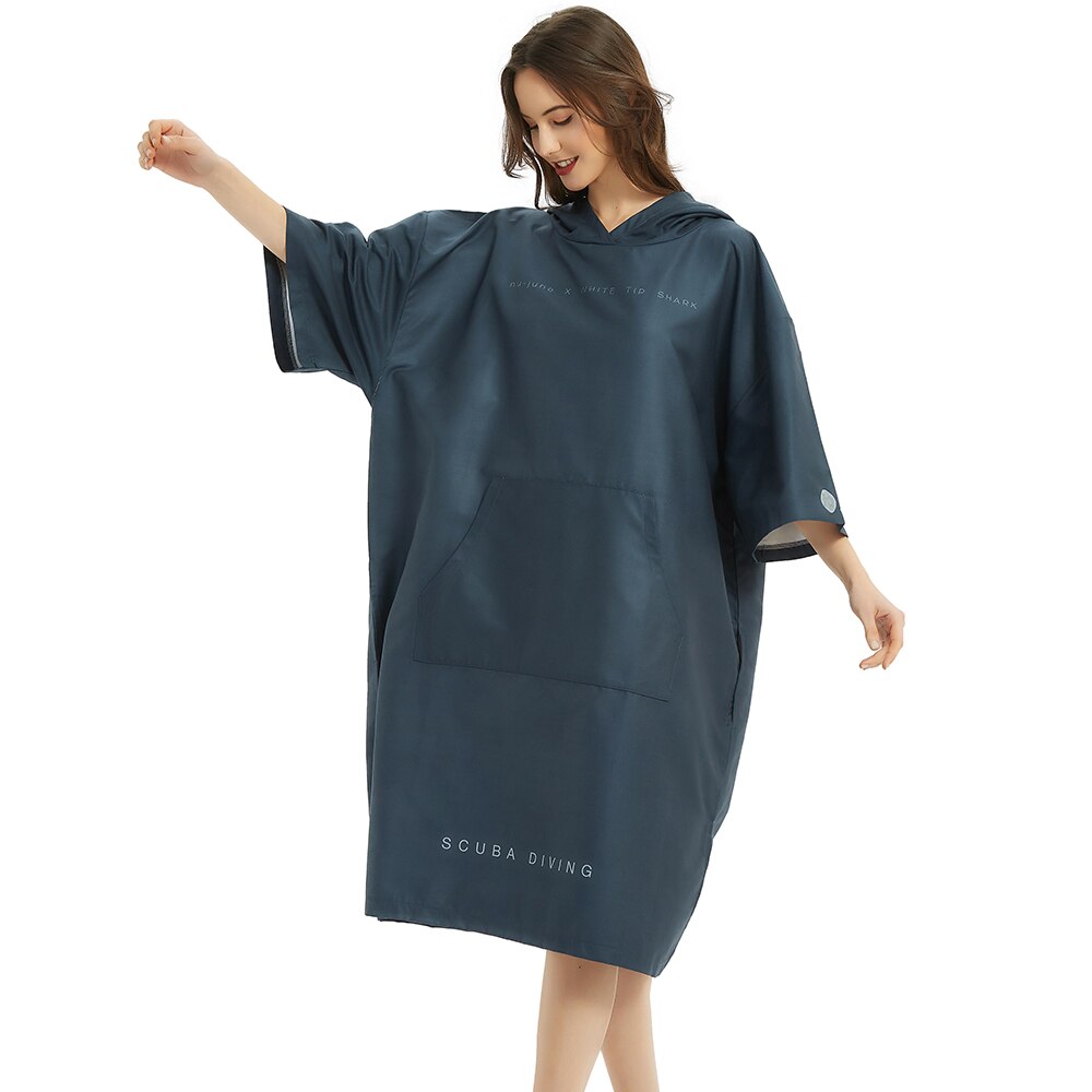 Nu-June Hooded Surf Poncho Cotton Wetsuit Changing... – Grandado