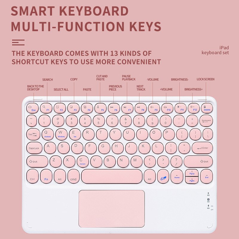 Touchpad Toetsenbord Voor Ipad Pro11 Mini6 Air4 Vo... – Vicedeal
