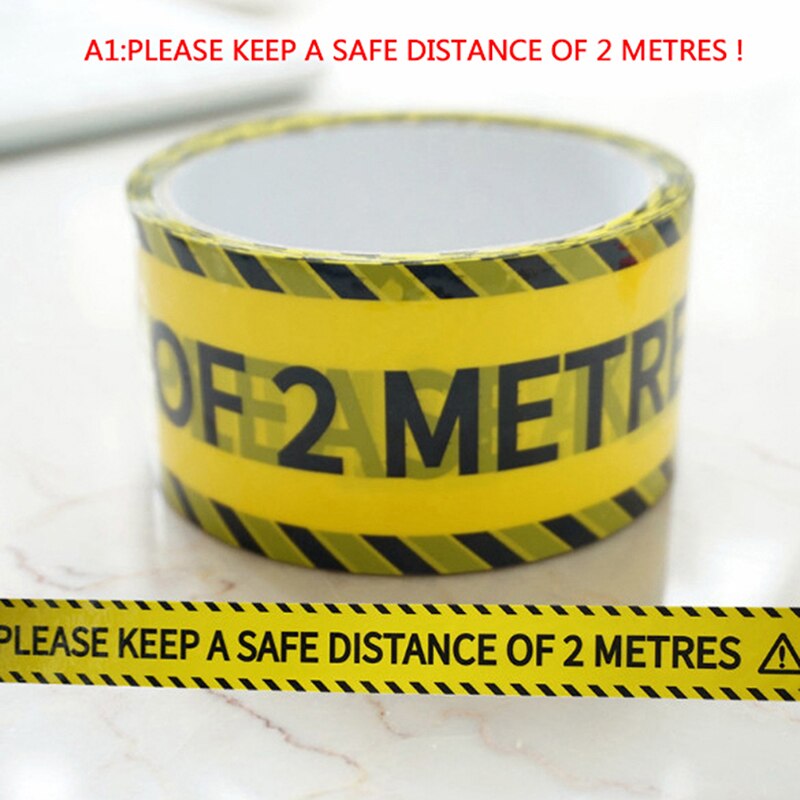 48mm*25mm Warning Isolation Tape Danger Caution Ba... – Grandado