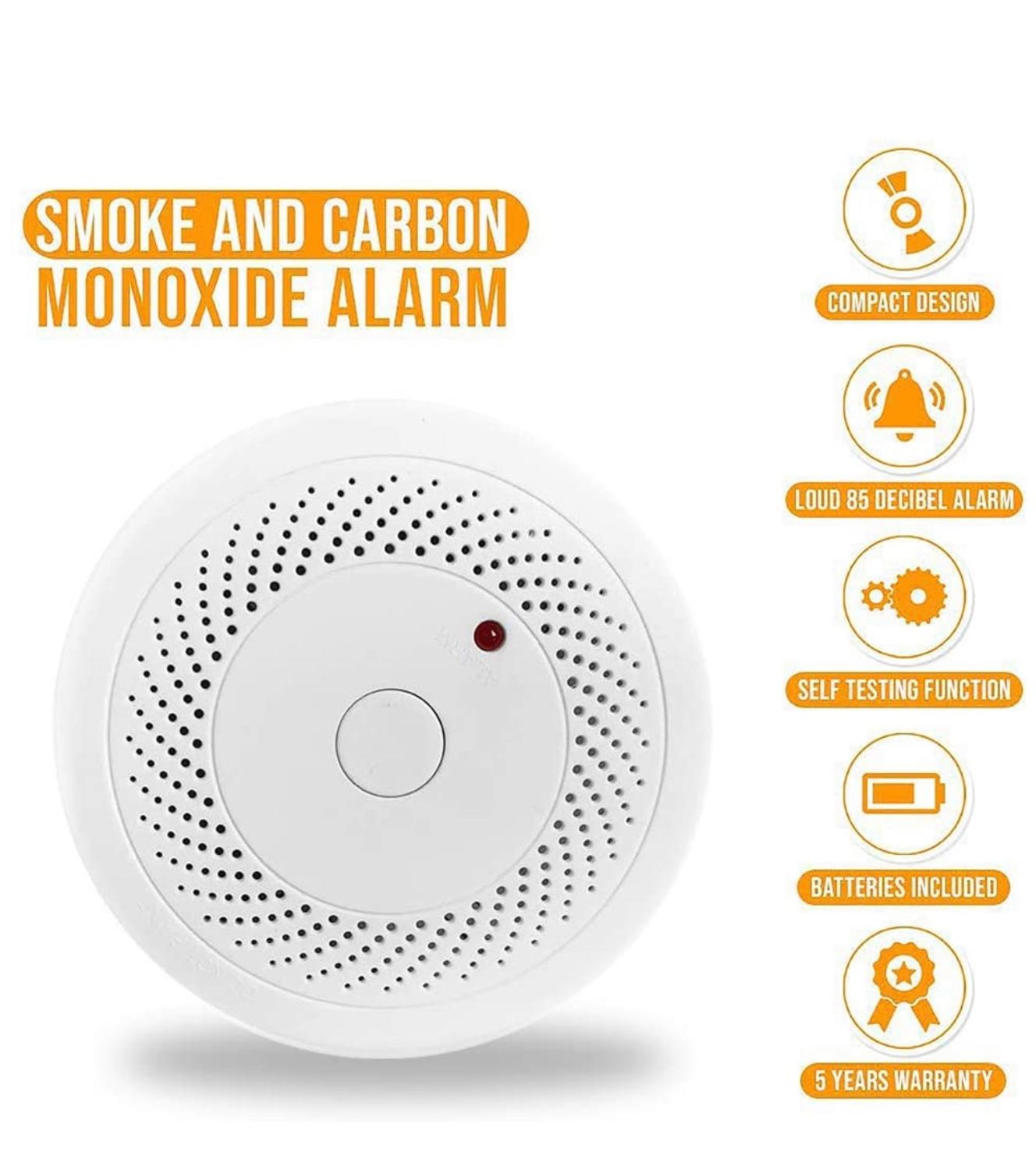 Addressable Fire Alarm Multi Sensor Smoke & Heat C... – Grandado