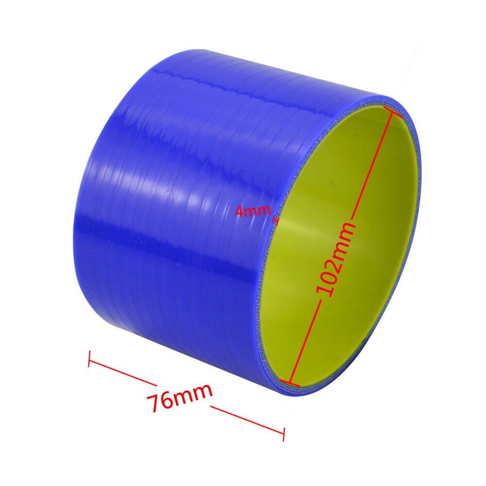 Pqy-Blauw & Geel 4 "102 Mm Straight Silic... – Grandado