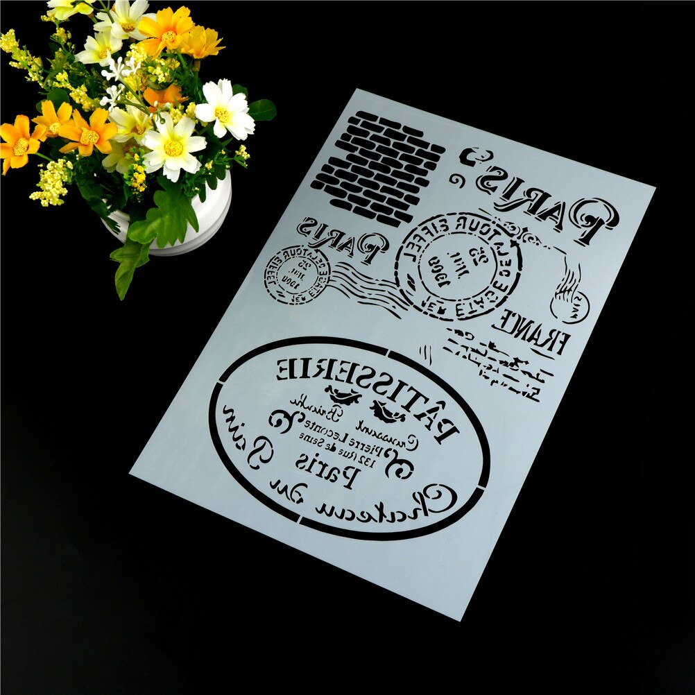 Diy Craft Gelaagdheid Stencils Voor Muren Schilder... – Grandado